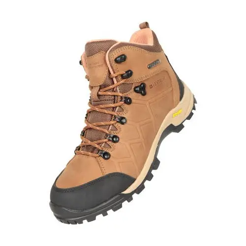Mountain Warehouse Hurricane Extreme Leather Isogrip Boots - Brown