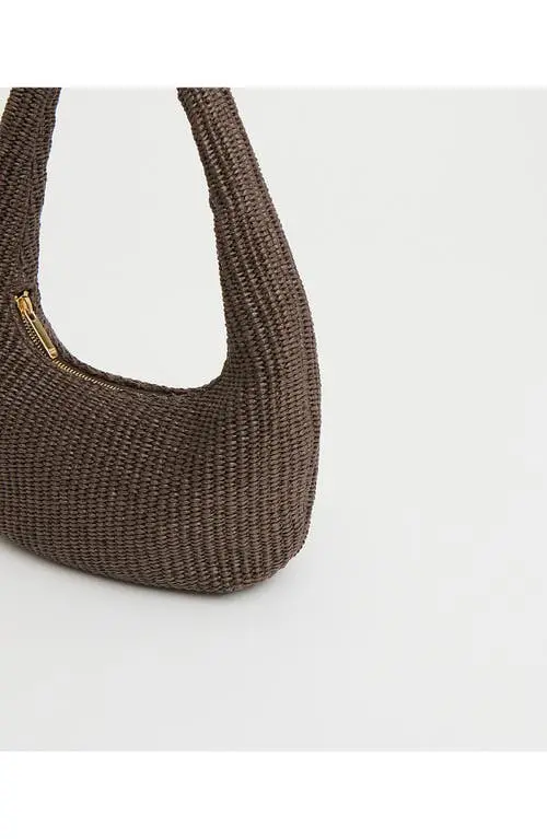 MANSUR GAVRIEL Mini Gnocci Raffia Bag