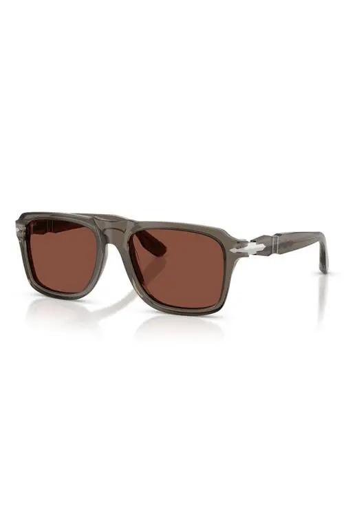Persol Po8002s 55mm Rectangle Sunglasses