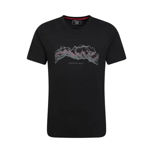Mountain Warehouse Tech Mountains Natural T-shirt