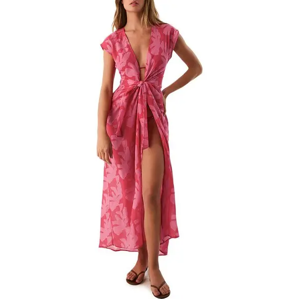 VIX PAULA HERMANNY Sasha Long Cover-up Dress - Multi