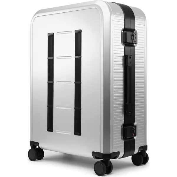 D_B_ Ramverk Alu 30" Large Checked Spinner Luggage
