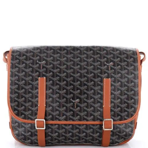 Goyard Belvedere Messenger Bag Coated Canvas Gm