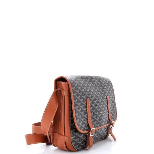 Goyard Belvedere Messenger Bag Coated Canvas Gm