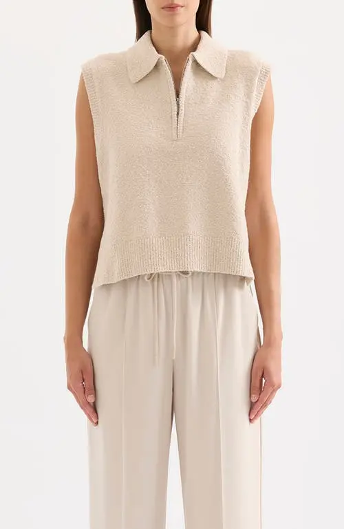Nude Lucy Ordell Knit Vest Top - Buff