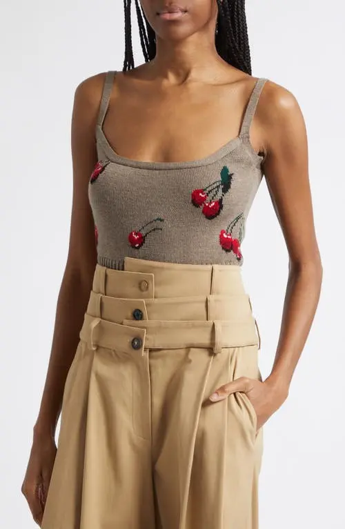 Monse Mini Cherry Wool Twinset