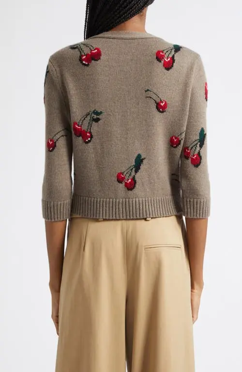 Monse Mini Cherry Wool Twinset