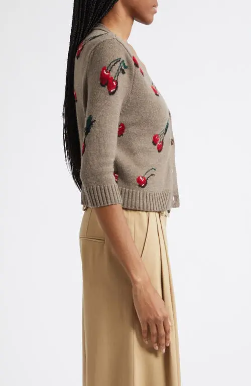 Monse Mini Cherry Wool Twinset