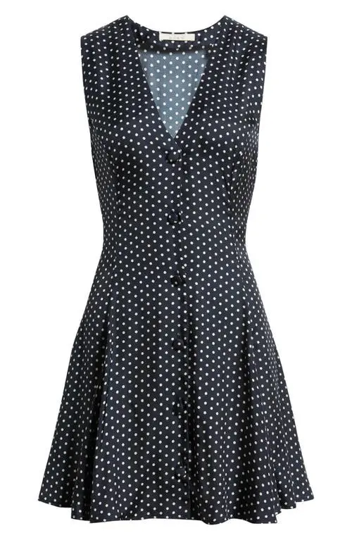 DÔEN Aubrey Silk Blend Minidress