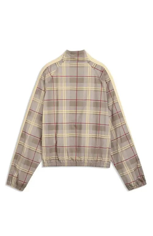 PUMA T7 Relaxed Tartan Woven Track Jacket