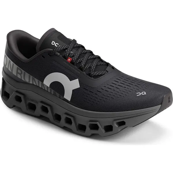 On Cloudmster 1 Running Shoe - Black