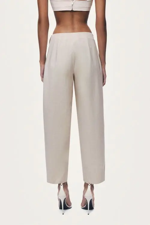 NOCTURNE Waist Panel Trousers