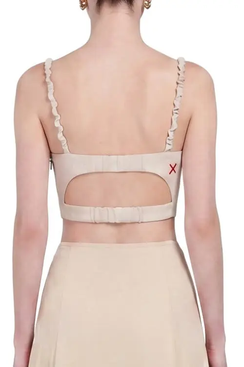 PCFG The Party Edit Lace Panel Contrast Bra