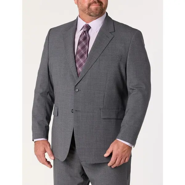 JV REFLEX Big & Tall Tonal Suit Jacket