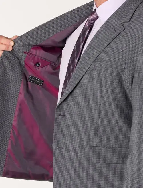 JV REFLEX Big & Tall Tonal Suit Jacket