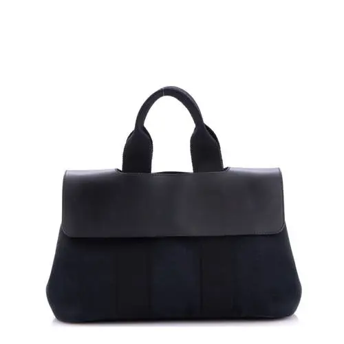 Hermès Valparaiso Bag Toile And Leather Pm