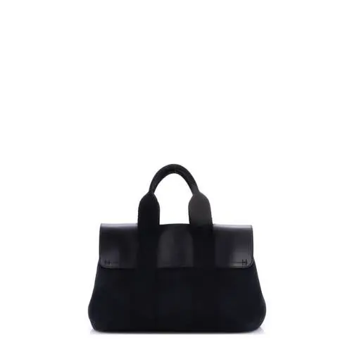 Hermès Valparaiso Bag Toile And Leather Pm