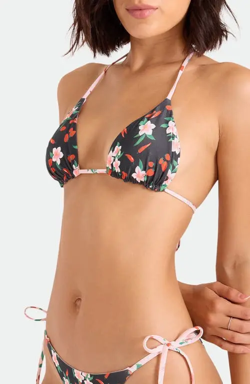 Volcom Sweet And Spicy Triangle Reversible Bikini Top