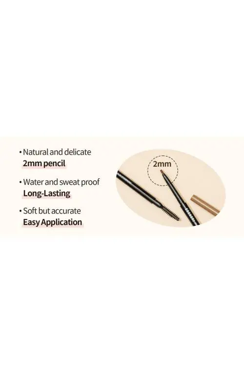 COSNORI Slim Eyebrow Pencil - 02 Ginger Cookie