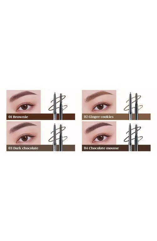COSNORI Slim Eyebrow Pencil - 02 Ginger Cookie