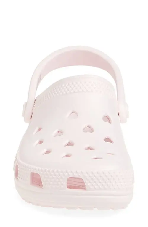 CROCS Classic Hearts Cutout Clog - Bubble Ice