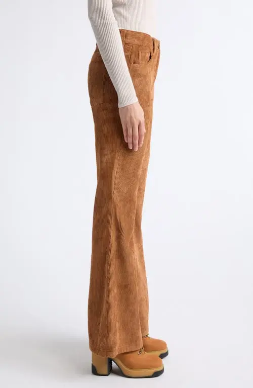 Moncler Corduroy Flare Leg Pants