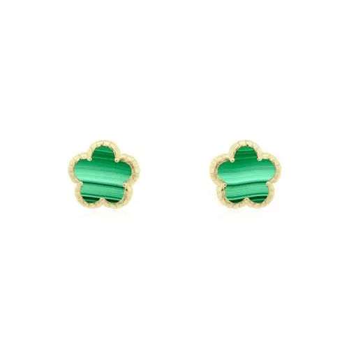 THE LOVERY FINE JEWELRY 14k Gold-plated Sterling Silver Flower Stud Earrings