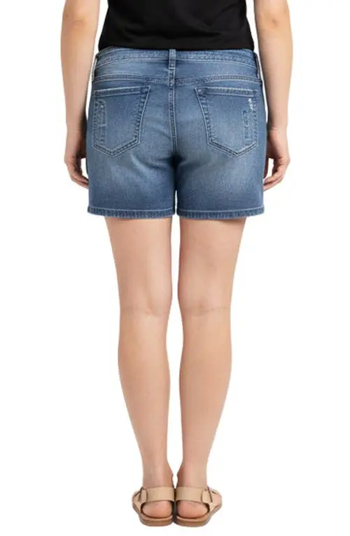 SLINK JEANS Distressed Side Vent Jeans