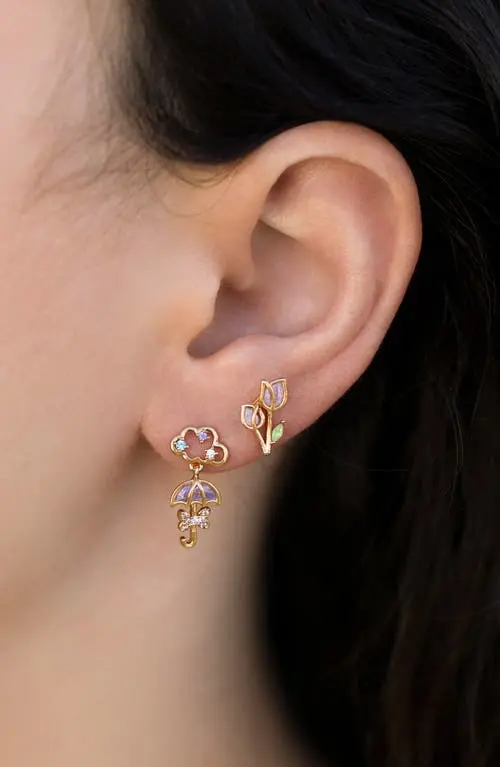 GIRLS CREW Disney Eeyore Set Of 4 Stud Earrings - Gold