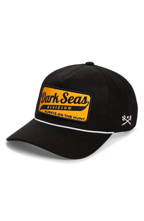 DARK SEAS Franklin Baseball Cap - Black