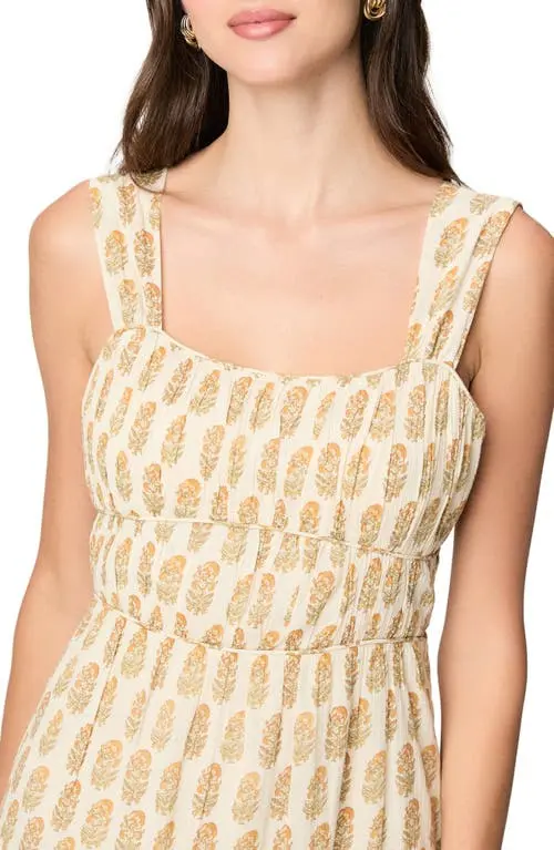 Paige Kinney Tiered Cotton Midi Dress