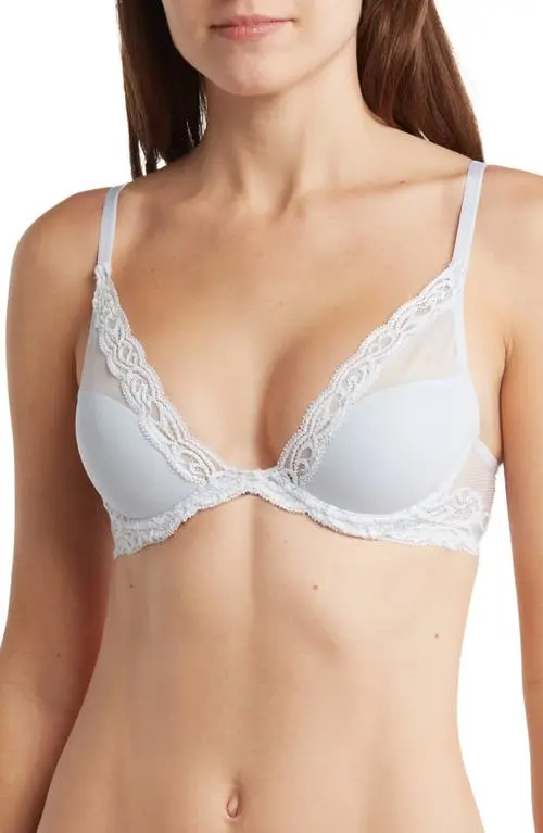 Natori Feathers Plunge T-shirt Basics Bra - Rainy