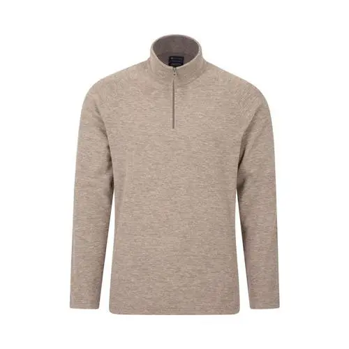 Mountain Warehouse Snowdon Ii Fleece Half-zip Top - Brown