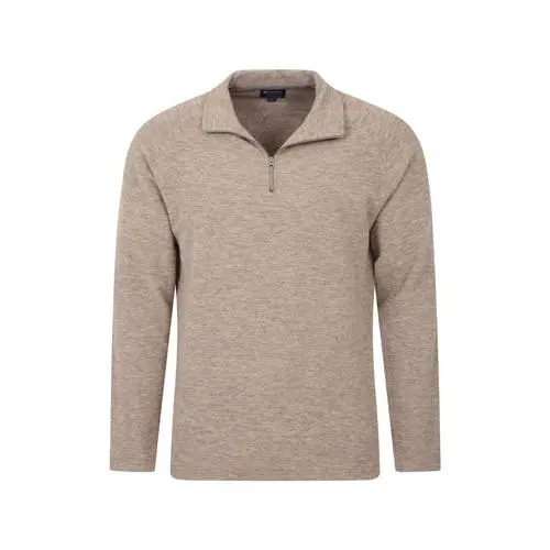 Mountain Warehouse Snowdon Ii Fleece Half-zip Top - Brown