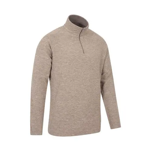 Mountain Warehouse Snowdon Ii Fleece Half-zip Top - Brown