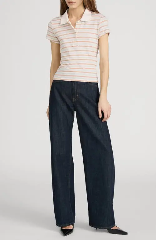 FRAME The Striped Polo