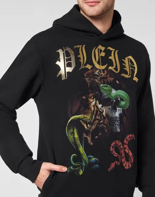 Philipp Plein Hoodie Sweatshirt Relaxed Luxe