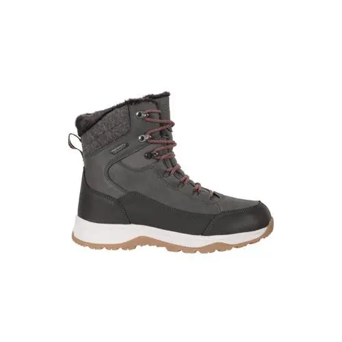 Mountain Warehouse Tundra Leather Snow Boots - Khaki