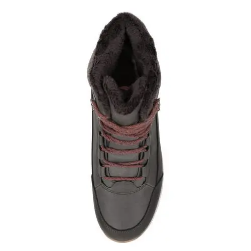 Mountain Warehouse Tundra Leather Snow Boots - Khaki