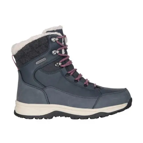 Mountain Warehouse Tundra Leather Lace-up Snow Boots