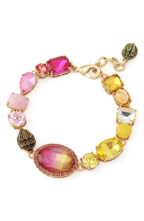 Kurt Geiger Gemstone Eagle Head Flex Bracelet