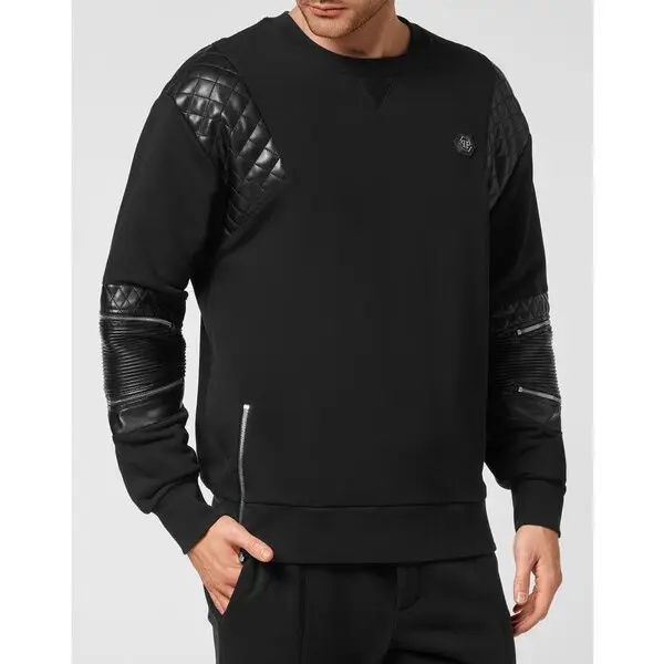 Philipp Plein Sweatshirt Ls Premium - Black