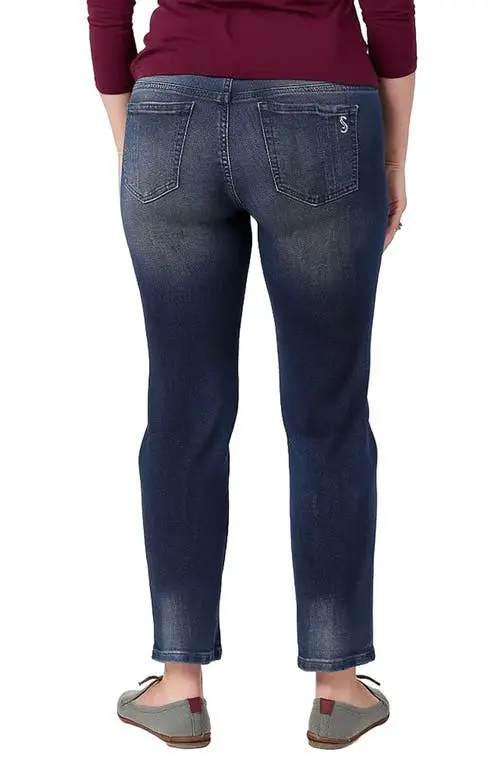 SLINK JEANS High Waist Ankle Skinny Jeans