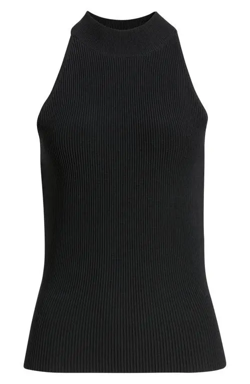 DL1961 Mock Neck Ribbed Top