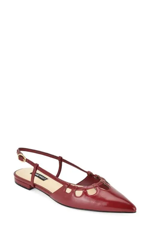 Nine West Harra Pointed Toe Flat - Medium Med