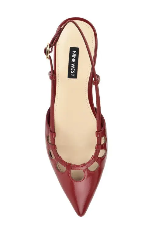 Nine West Harra Pointed Toe Flat - Medium Med