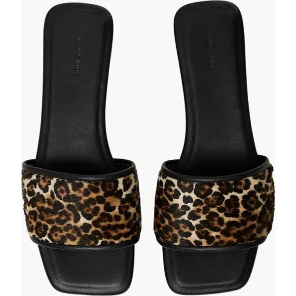 ANINE BING Ria Slides - Leopard