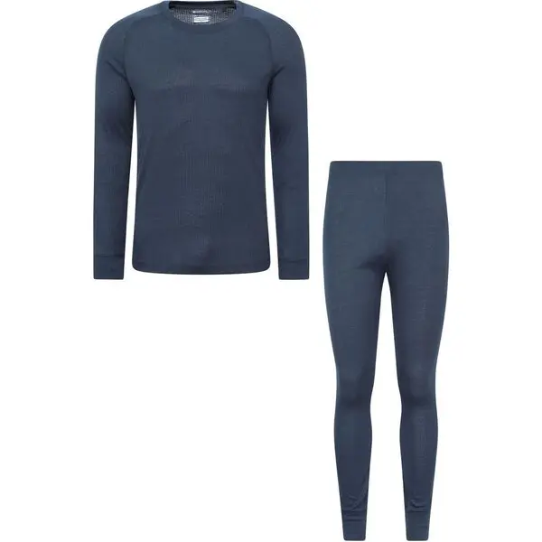 Mountain Warehouse Talus Thermal Base Layer Set - Navy