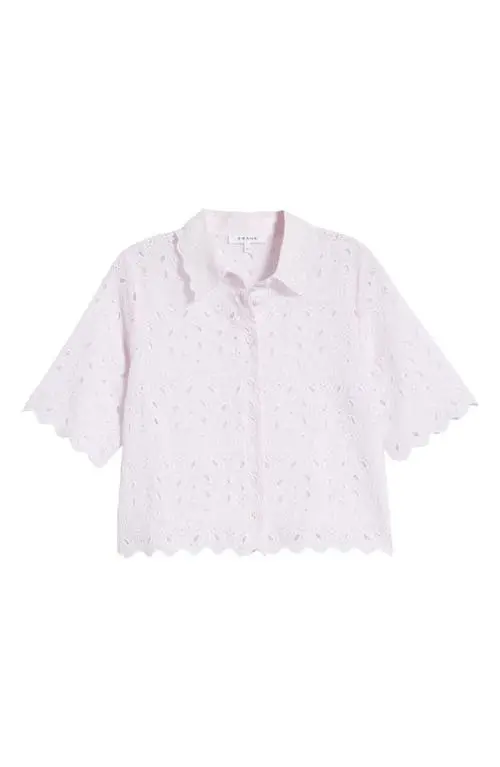 FRAME The Paisley Eyelet Shirt