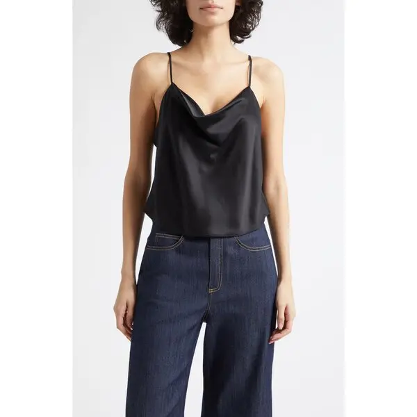 Cinq À Sept Petit Marta Silk Cami - Black
